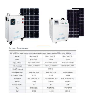 China 5kw Solar Panel Kit Power Generator 12vdc/24vdc/48vdc Battery Voltage for sale