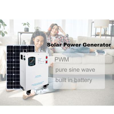 China Durable Solar Panel Energy System 56*33.5*34.5cm 1000w 24vdc for sale