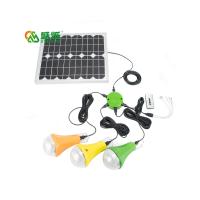 China Power Source Plastic Solar Light Kits 3500K 3pcs*3W For Bright Illumination for sale