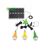 China Reliable LED Solar Light Kits With 5200MAH Lithium Battery for sale