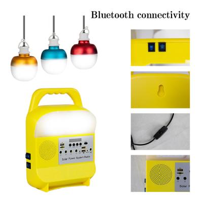 China Multi Function TUV Solar Emergency Lighting System With Battery Charger for sale