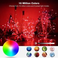 China IP65 USB 6lm Solar Decorative Lights Solar Powered String Garden Lights for sale