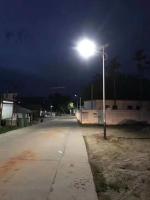 China All In 2 Solar Street Lights 60W 80W Solar LED Road Lights Semi Solar Street Light for sale