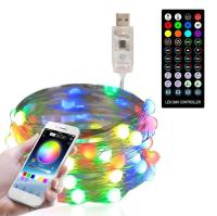 China Halloween Wedding Party Solar Decorative Lights APP Control for sale