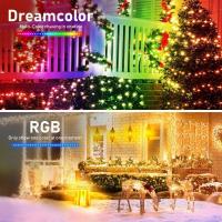 China Bluetooth WiFi Solar Decorative Lights 5m 10m Colorful Globe Lights for sale