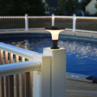 China Solar Powered LED Pillar Light Decoration Light  solar lawn light LED post light for sale