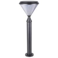 China 20ah Villa 3W Solar Garden Lights Painted Matte Outdoor Landscape Gate Decoration for sale