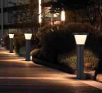 China Solar Post Light Manufacturer LED Garden Light Global Sunrise Lights led lawn Light for sale