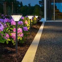 China Solar Deck Lights Fence Post Lights Outdoor Lighting Garden Decorative for sale