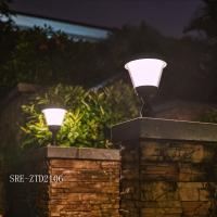 China Solar Garden Light Waterproof Pillar Light Decoration LED Soalr Pillar Lamp for sale