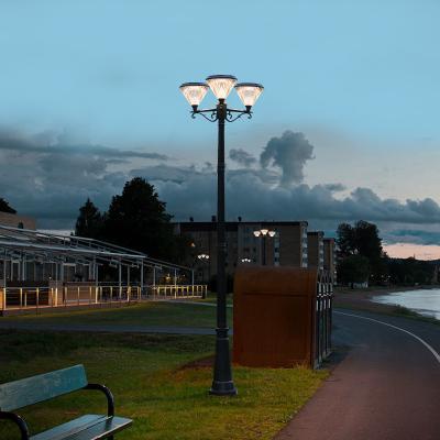 China Yard Garden Modern Led Solar Street Lamp Outdoor Waterproof IP65 Landscape for sale