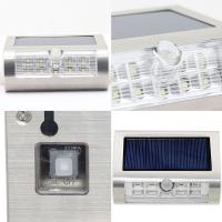 China ABS PV Hollow Carved Wall Mounted Solar Wall Light 120*85*38mm for sale