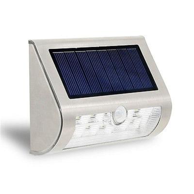 China OEM 70-80LM 700MAH LiFePO4 Battery Solar Wall Light 8H Working Time for sale
