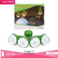 China Plastic IP55 Off Grid Emergency Solar Light With Battery Charger SRE-98G-4 for sale