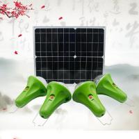 China CCC 50000 Hours 435Lum 12V Solar Lighting Kit With Remote Control Mini Solar Panel Battery Lighting Power System for sale