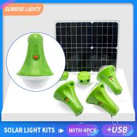 China CCC 50000 Hours 435Lum 12V Solar Lighting Kit With Remote Control Mini Solar Panel Battery Lighting Power System for sale