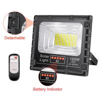 China 200W Power Solar Billboard Light Security Flood Lights 8800L Stainless Steel for sale