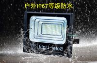 China Stainless Steel Remote Control Solar Flood Light 25W IP67 for sale