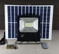 China Stainless Steel Remote Control Solar Flood Light 25W IP67 for sale