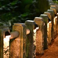 China SMD Solar Powered Fence Wall Lights Garden Lamp Outdoor 2LED for sale