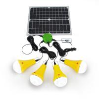 China 25W Solar Charging Camping Light System Built In Battery Emergency Solar Light Camping Garden Lighting for sale