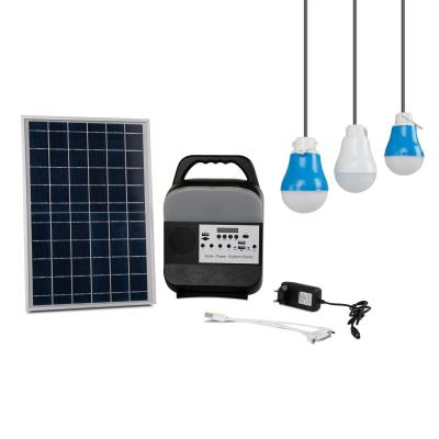 China Solar Power Generation Small System Lighting Outdoor Sports Camping Mountain Hiking Remote Control One for sale