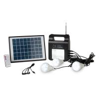 China Power Outage 5 Watt Solar Emergency Lights With Mobile Phone Charger for sale
