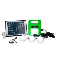 China Power Outage 5 Watt Solar Emergency Lights With Mobile Phone Charger for sale