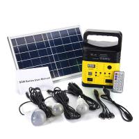 China 10W 6V Poly Panel Remote Control Solar Light Adventure Solar Lighting System for sale