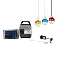 China OEM 3W*3PCS Solar Powered Emergency Light With Solar Charging for sale