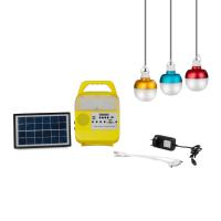 China OEM 3W*3PCS Solar Powered Emergency Light With Solar Charging for sale