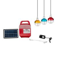 China OEM 3W*3PCS Solar Powered Emergency Light With Solar Charging for sale