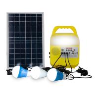 China ISO 7500mah Solar Charger Emergency Light Solar Power Generation System for sale