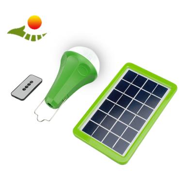 China Solar Light Home Portable Energy Saving Solar Light Remote Control Chinese Factory Price for sale