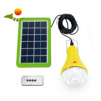 China Solar Light Home Portable Energy Saving Solar Light Remote Control Chinese Factory Price for sale