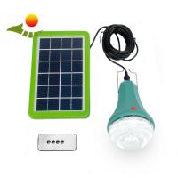 China Solar Light Home Portable Energy Saving Solar Light Remote Control Chinese Factory Price for sale