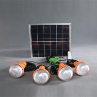 China 50000 Hours 475lum Solar Power Light System Rechargeable Lamp With Solar Panel for sale