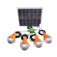 China 50000 Hours 475lum Solar Power Light System Rechargeable Lamp With Solar Panel for sale