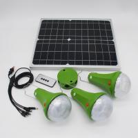 China 50000 Hours 475lum Solar Power Light System Rechargeable Lamp With Solar Panel for sale