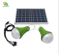 China 9W Solar Powered LED Shed Lights Remote Control Solar Lighting System For Home for sale