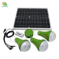 China 9W Solar Powered LED Shed Lights Remote Control Solar Lighting System For Home for sale