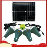 China 9W Solar Powered LED Shed Lights Remote Control Solar Lighting System For Home for sale