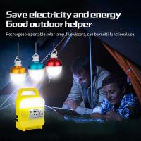 China Global Sunrise 8000mah Solar Home Lighting System With Radio FM MP3 for sale