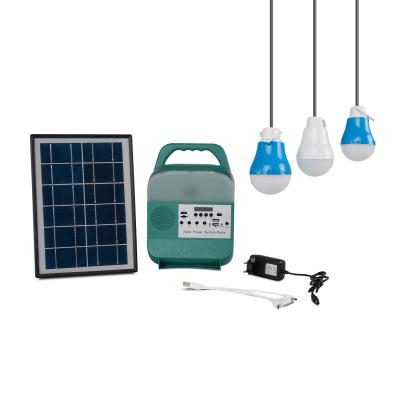 China Radio FM MP3 Portable Solar Camping Light With Phone Charger for sale