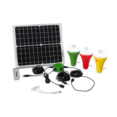 China 5200mAh 300lum Off Grid Solar Lighting System For Garden for sale