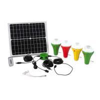 China 5200mAh 300lum Off Grid Solar Lighting System For Garden for sale