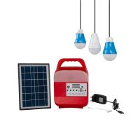China 4 Levels Handheld 6000mah Solar Home Lighting Kit For Crafts for sale