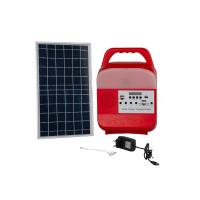 China 8Hrs To 10Hrs Outdoor Solar Light Kits 9 Watt 3PCS Solar Lamp Kit for sale