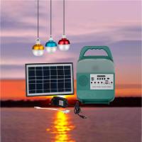 China API ISO 8000mah Solar Powered LED Outdoor Lights With Bluetooth for sale