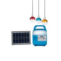 China Pure White LED Bulb Solar Panel Energy System 37*31.5*55.5CM for sale